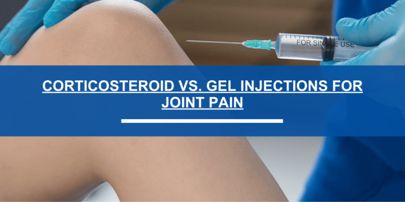 Corticosteroid vs. Gel Injections for Joint Pain | Which is right ? City Orthopaedics & Sports ...