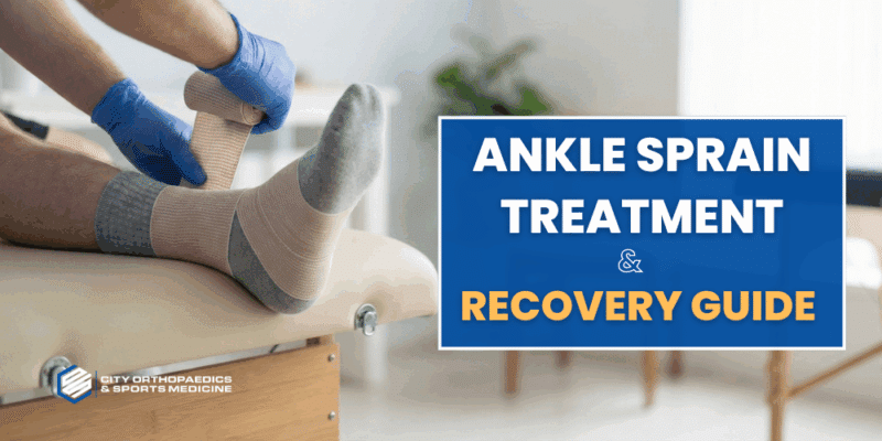 Ankle Sprain treatment: Recovery Guide & When to See a Specialist ...
