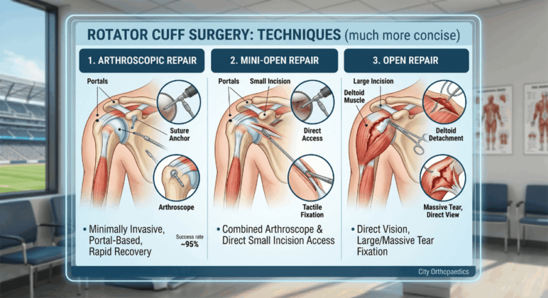 Rotator Cuff Surgery: Techniques, Recovery & Expectations - City ...